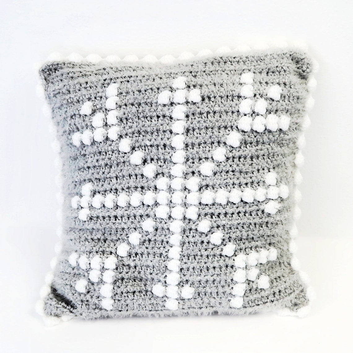 Snowflake Pillow Crochet Pattern - Etsy