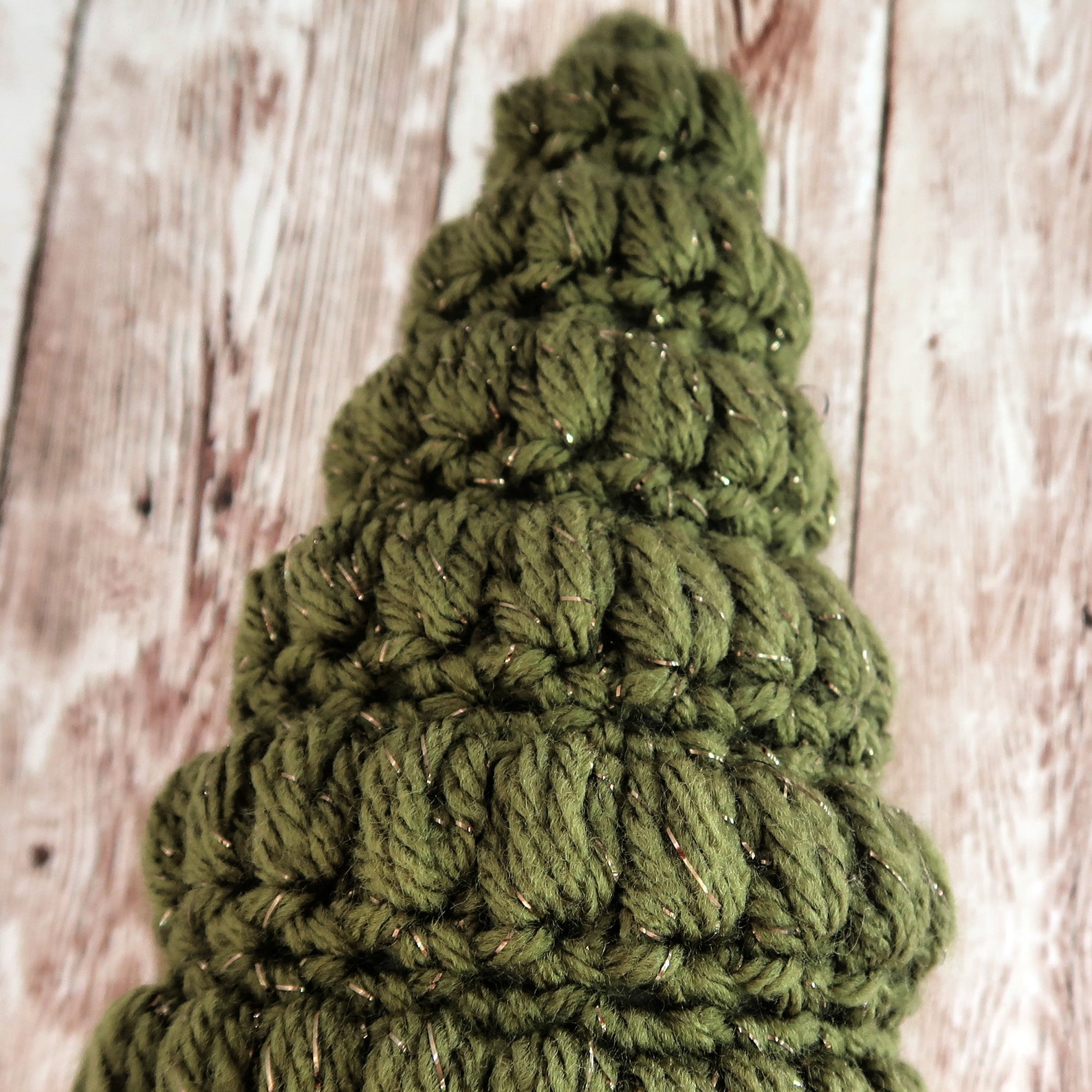 Puffy Christmas Tree Pattern - Etsy