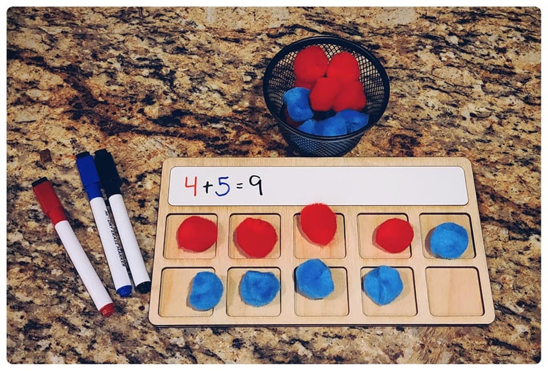 TEN FRAME Math Board - SVG Cut File Only - Etsy