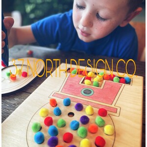 Gumball Machine Fine Motor Skills Game - Etsy