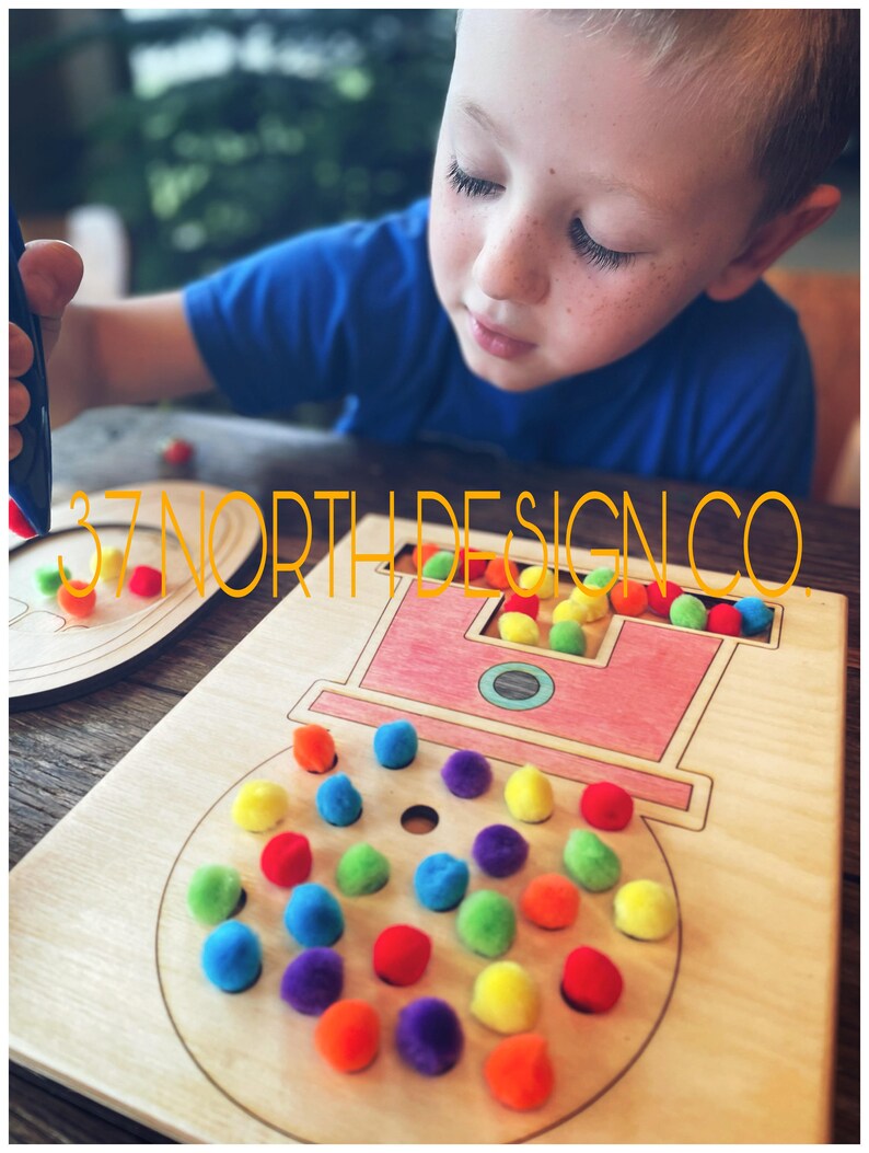 Gumball Machine Fine Motor Skills Game - Etsy