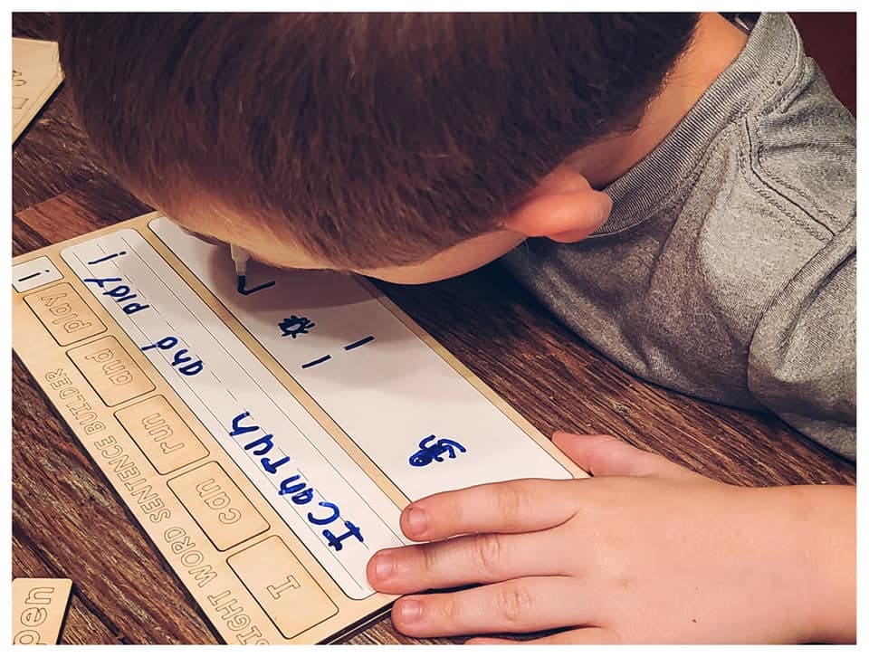 Dolch Sight Word Sentence Builder Board (SVG CUT FILE Only) - Etsy