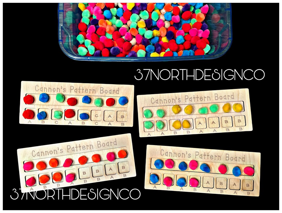 Early Childhood Pattern Board (digital Cut File) - Etsy