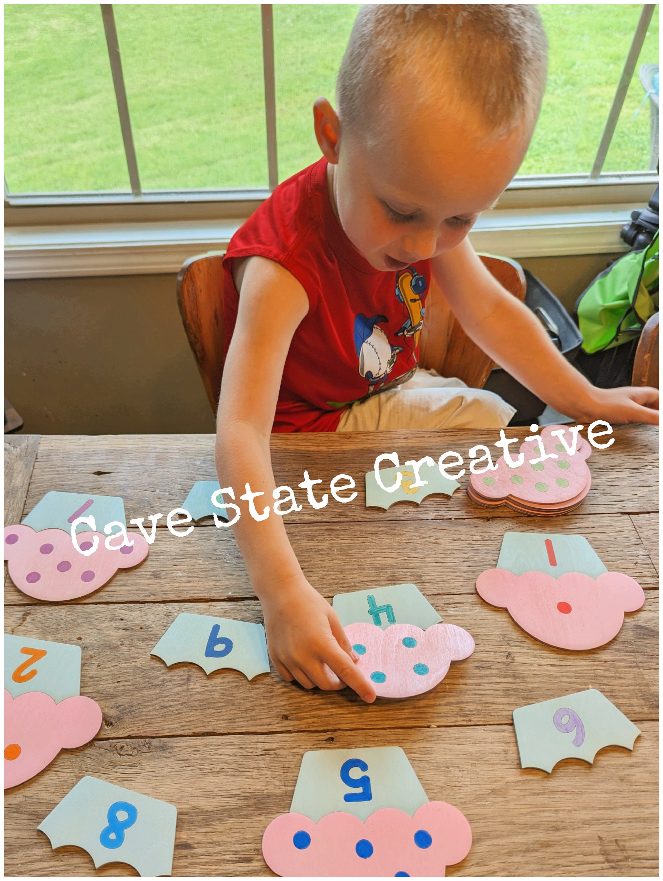 Cupcake Math Counting Game (digital Download Only) - Etsy
