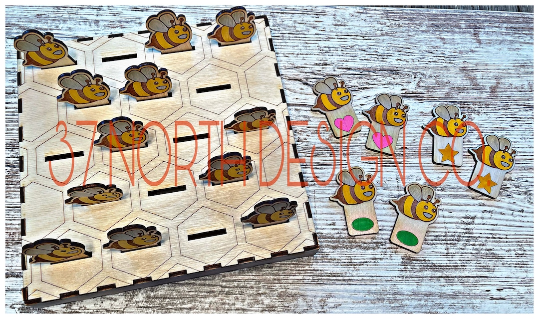Buzzy Bee Color Matching Game (DIGITAL CUT FILE) - Etsy