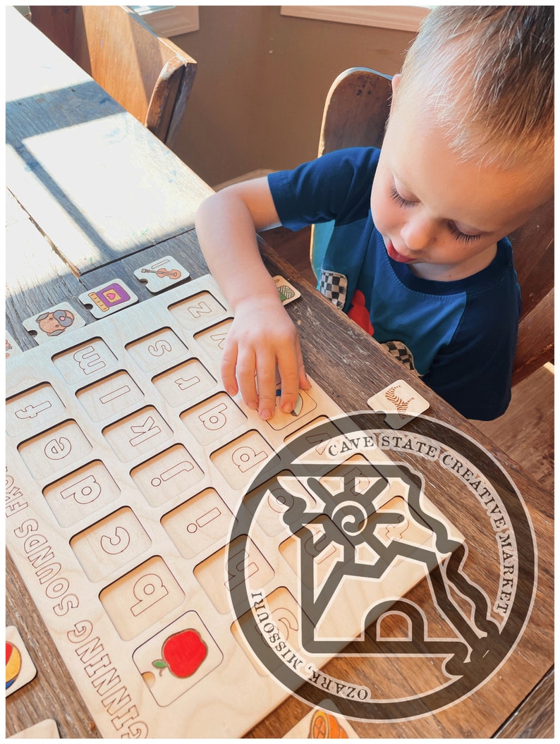 Beginning Sounds A to Z Puzzle (digital Cut File) - Etsy