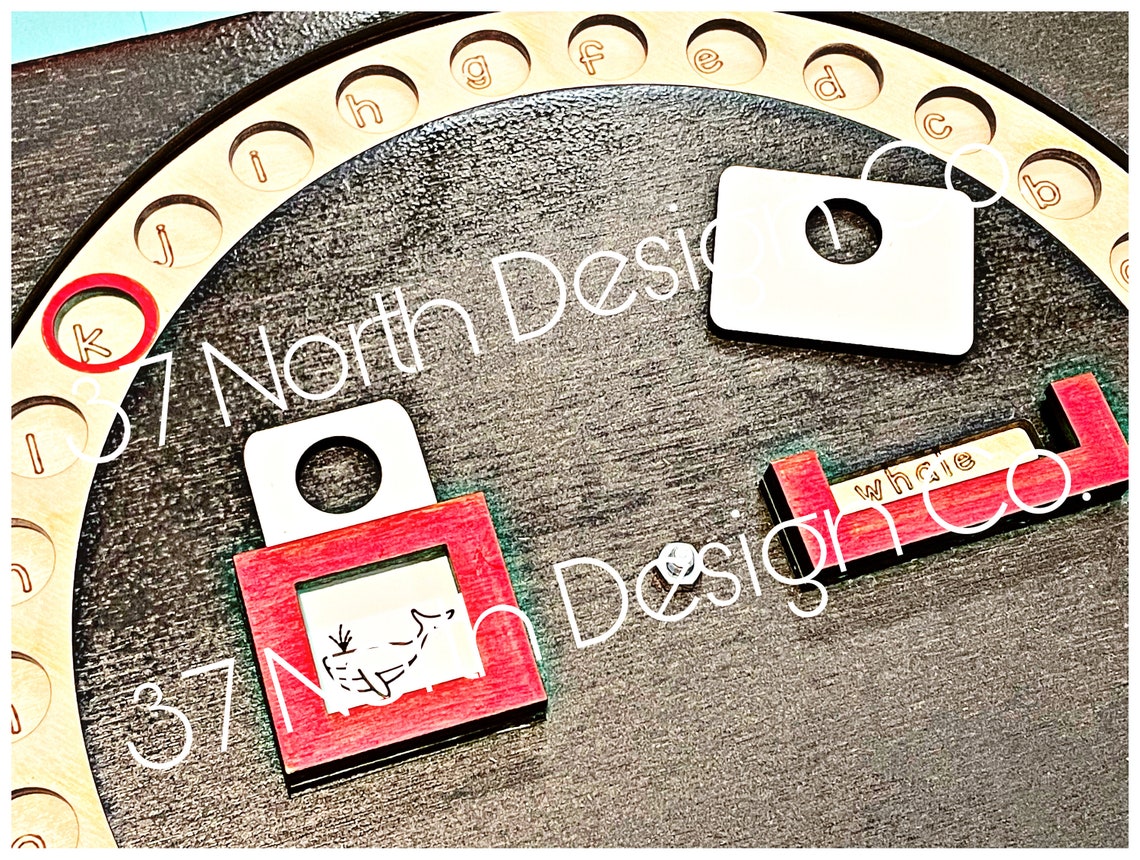 Dial A Word Spelling Wheel DIGITAL CUT FILE - Etsy