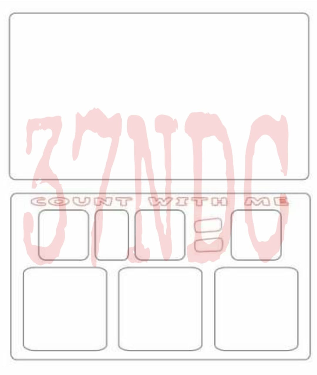 Count With Me Board (SVG Cut File) - Etsy