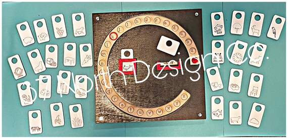 Dial A Word Spelling Wheel DIGITAL CUT FILE - Etsy
