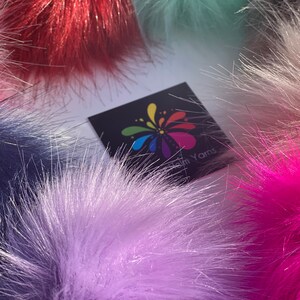 2 Pack Baby 3” Pompoms. 9 Colours. Approx 3” 7.5cm FREE DELIVERY - Etsy UK