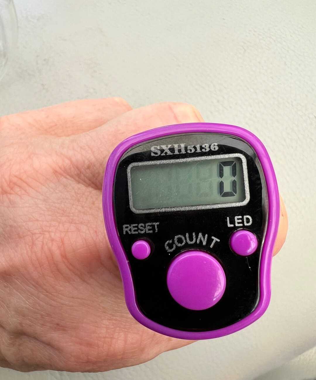 Row Counter. Finger Counter for Rows in Knitting Crochet and Other ...