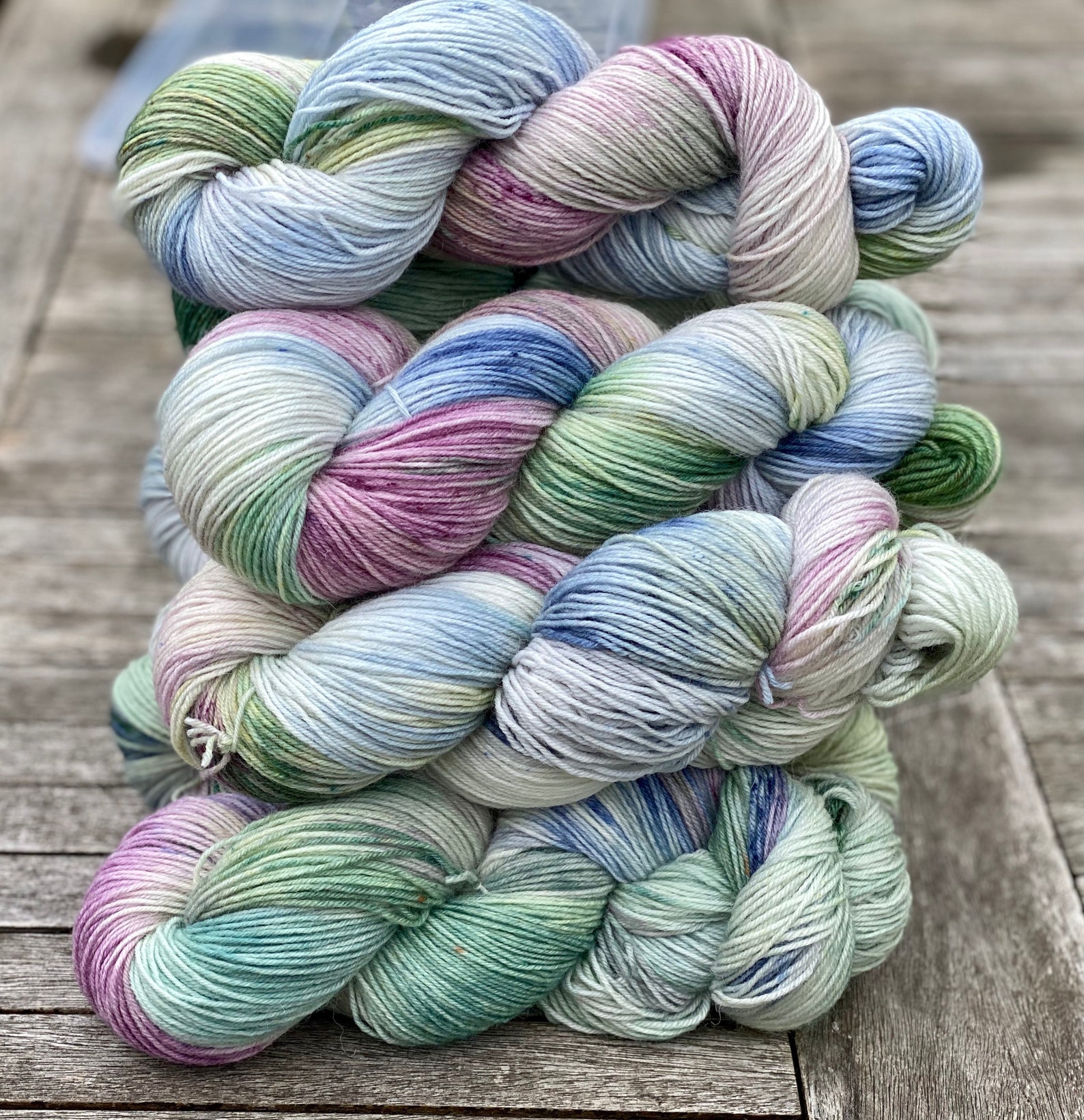 4 ply fingering yarn yarn 75/25 Merino/Nylon blend Superwash | Etsy