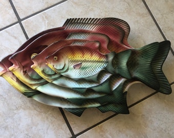 Fish plates | Etsy