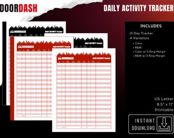 Daily Food Log Digital Download - Etsy