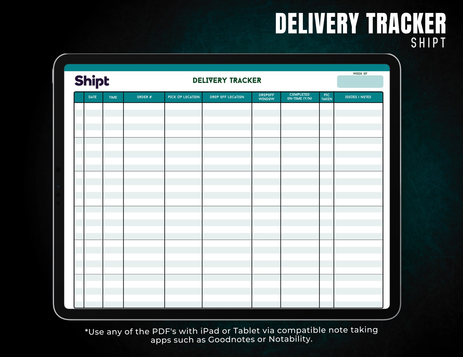 SHIPT Delivery Tracker, Order # Tracking, Pick-up Drop-off Tracking ...