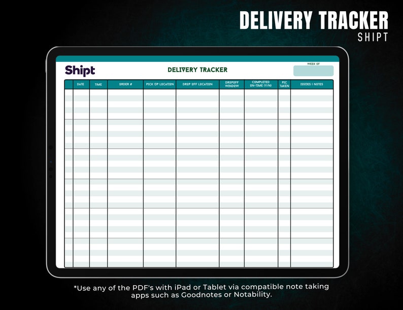 SHIPT Delivery Tracker, Order # Tracking, Pick-up Drop-off Tracking ...