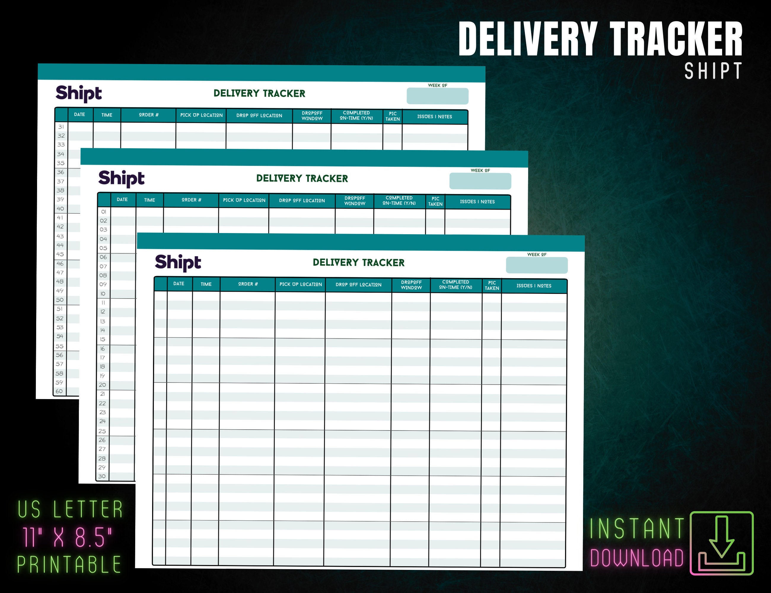 SHIPT Delivery Tracker, Order # Tracking, Pick-up Drop-off Tracking ...