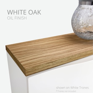 Wood Countertop Panel for 1 Ikea Trones Shoe Cabinet 3/4 Thick Veneer Top Cover Shelf Ikea Mod ...