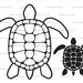 Turtle. Cut Files for Cricut. Clip Art Silhouettes (eps, Svg, Pdf, Png ...