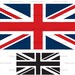 United Kingdom Flag. Cut Files for Cricut. Clip Art Silhouette (eps ...