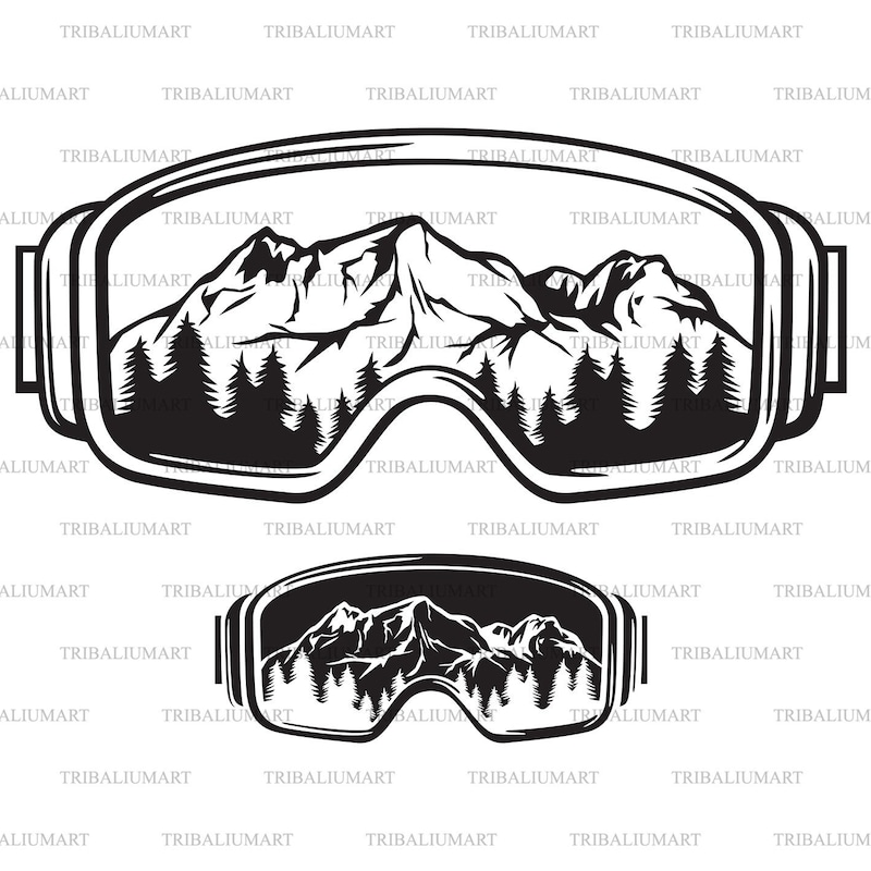 Ski Glasses Mask - Etsy