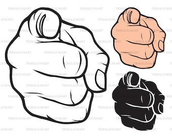 Finger Counting Hands Clip Art Emoji Style Hand Signals - Etsy Australia