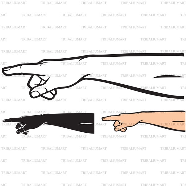 Middle Finger Dxf - Etsy