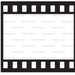 Film Strip. Cut Files for Cricut. Clip Art Silhouette (eps, Svg, Pdf ...