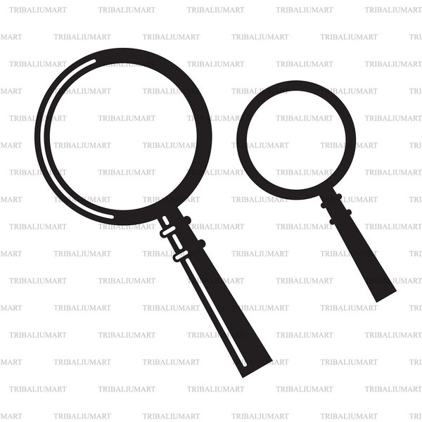 Magnifying Glass Die Cut - Etsy