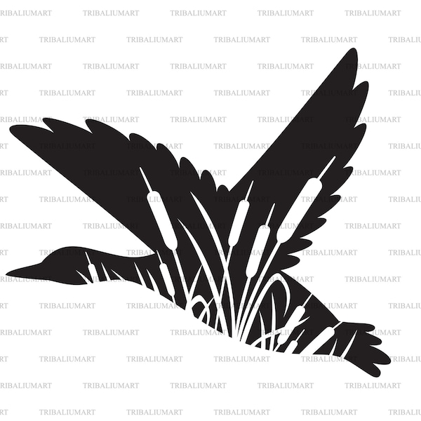 Flying Ducks Stencil - Etsy UK