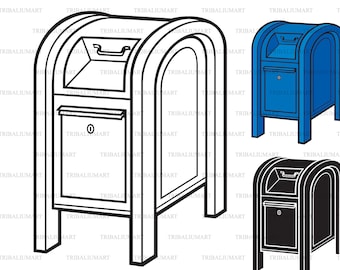 Post Box Svg - Etsy UK