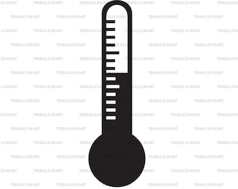 Thermometer Svg, Temperature Clipart, Png, Dxf, Vector Eps Cut Files ...