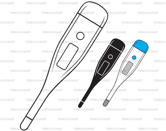 Thermometer Svg, Temperature Clipart, Png, Dxf, Vector Eps Cut Files ...