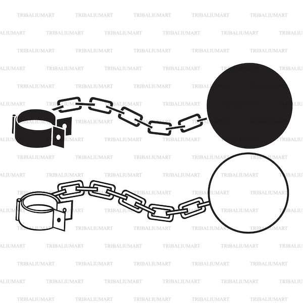 Shackles Svg - Etsy