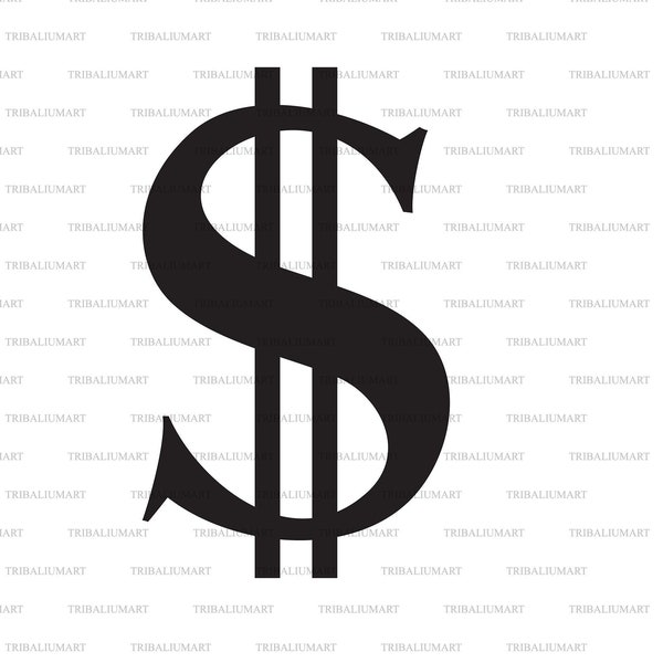 Dollar Sign Svg - Etsy