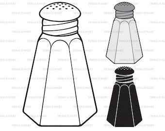 Salt Shaker Svg | Etsy