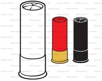Shotgun Shell Svg | Etsy