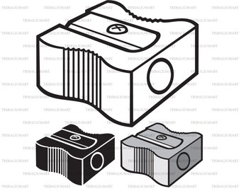 Pencil Sharpener Coloring Page