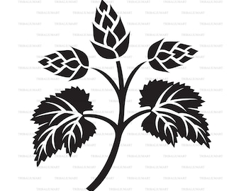 Hopfenblatt svg - Etsy.de