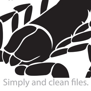 Scorpion. Cut Files for Cricut. Clip Art Silhouette eps, Svg, Pdf, Png ...