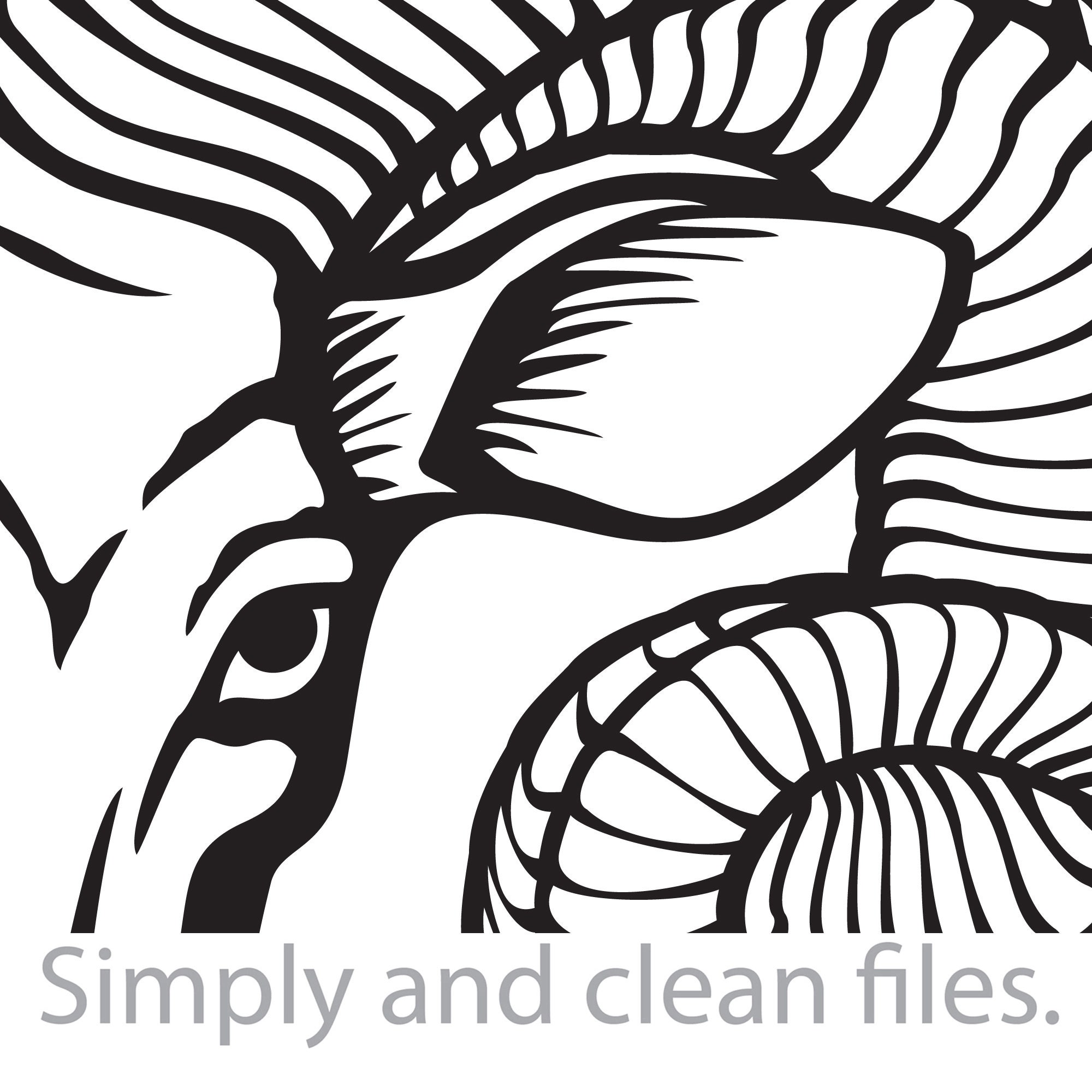 Head of the Ram. Cut Files for Cricut Clip Art Silhouettes - Etsy