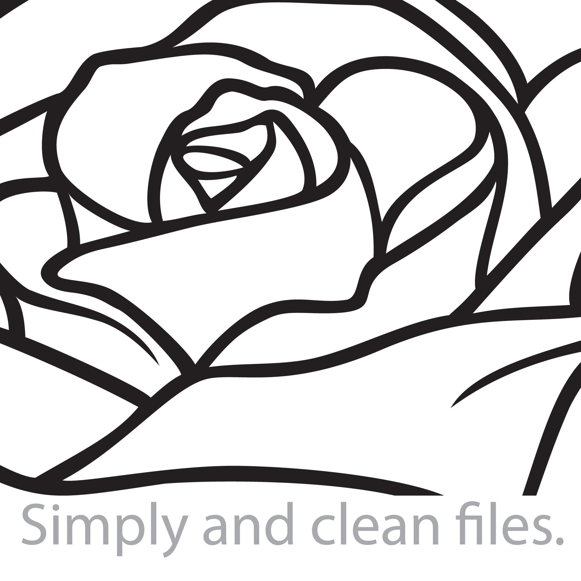 Red Rose. Cut Files for Cricut. Clip Art Silhouettes eps - Etsy