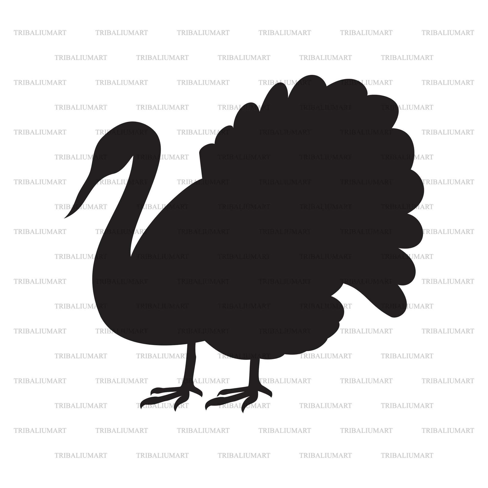 Turkey. Cut Files for Cricut. Clip Art Silhouettes eps Svg - Etsy