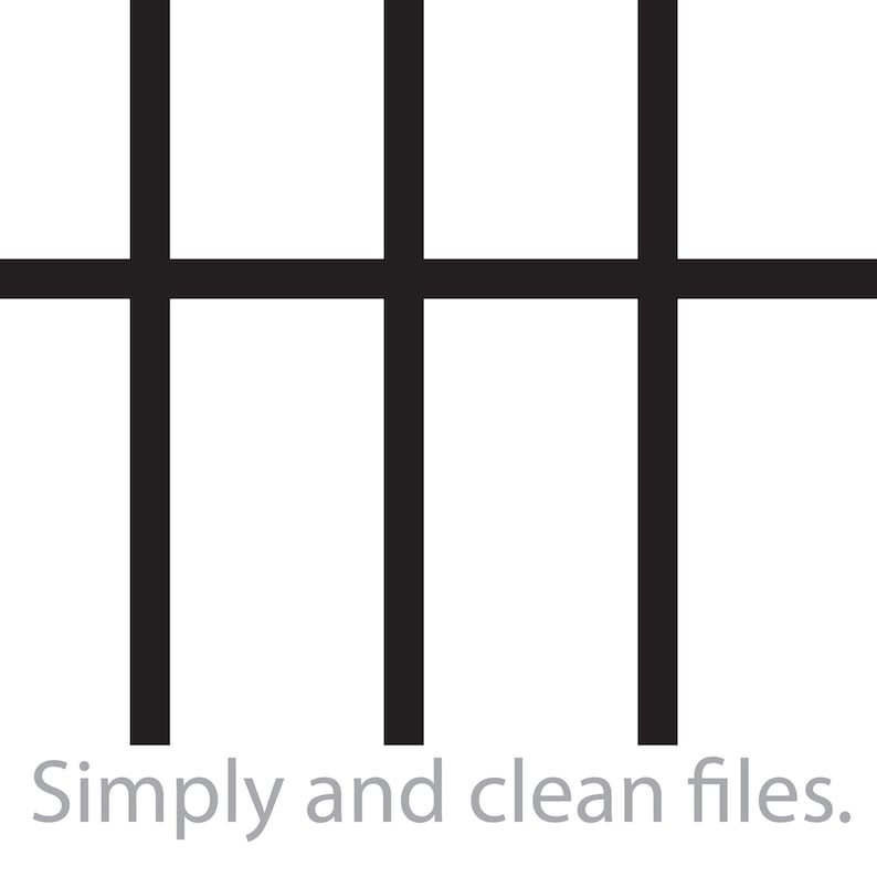 Prison Bars jail. Cut Files for Cricut. Clip Art Silhouette - Etsy