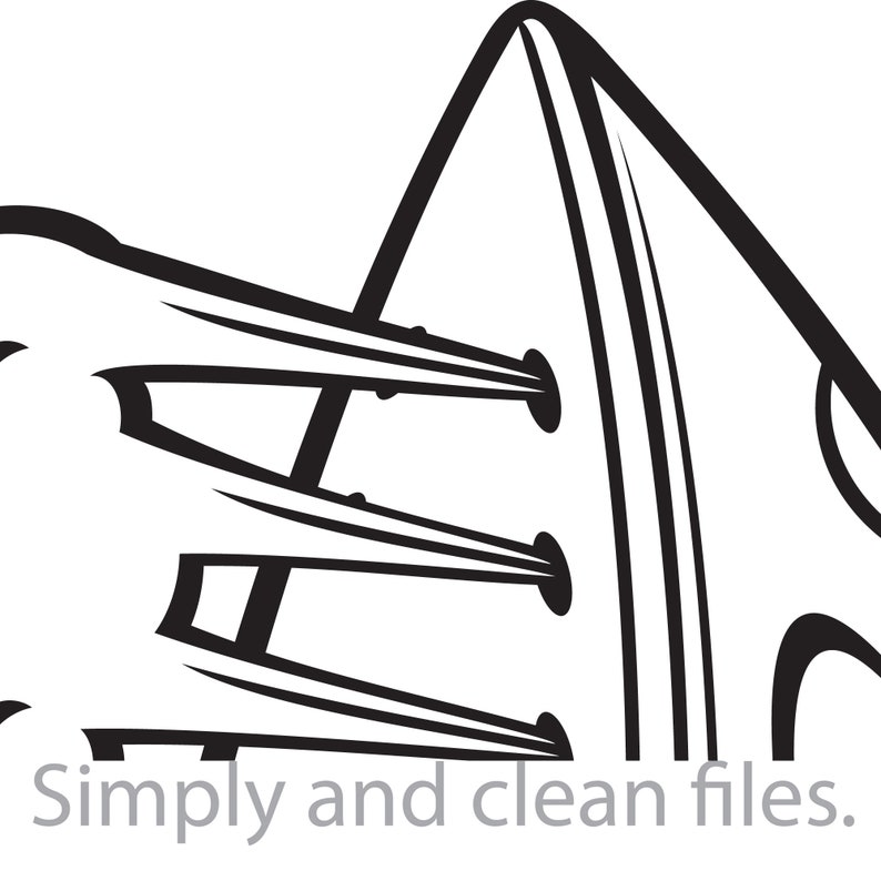 Iron With a Cloud of Steam. Cut Files for Cricut. Clip Art Silhouettes ...