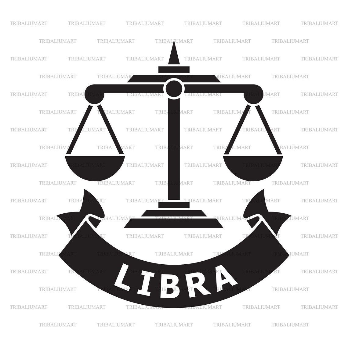 Libra Zodiac Sign horoscope Symbol Astrology Icon. Cut - Etsy