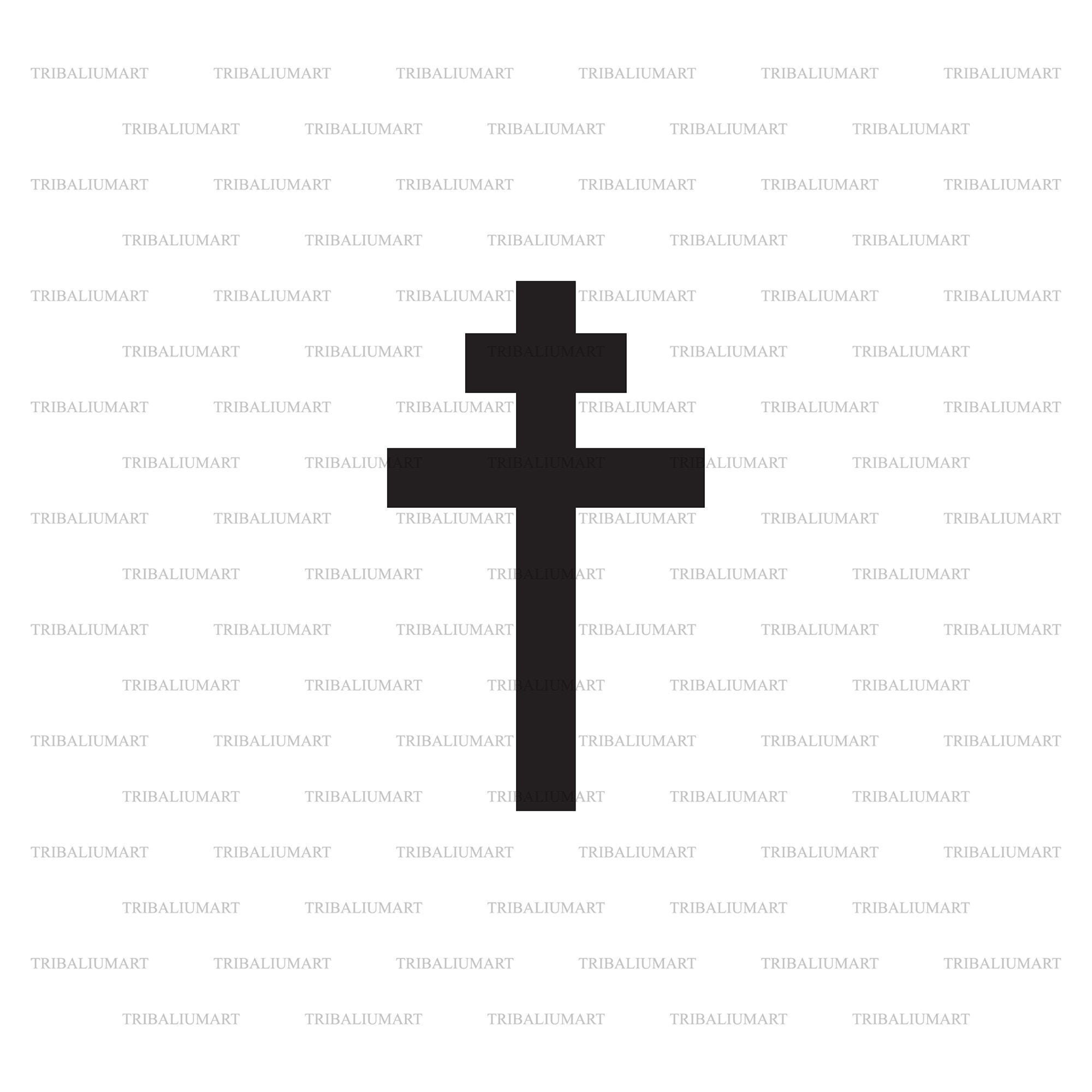Plain Cross Vector