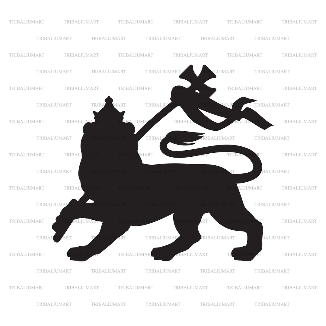 Rastafarian Design - Lion of Judah. Reggae Symbol (eps, Svg, Pdf, Png ...