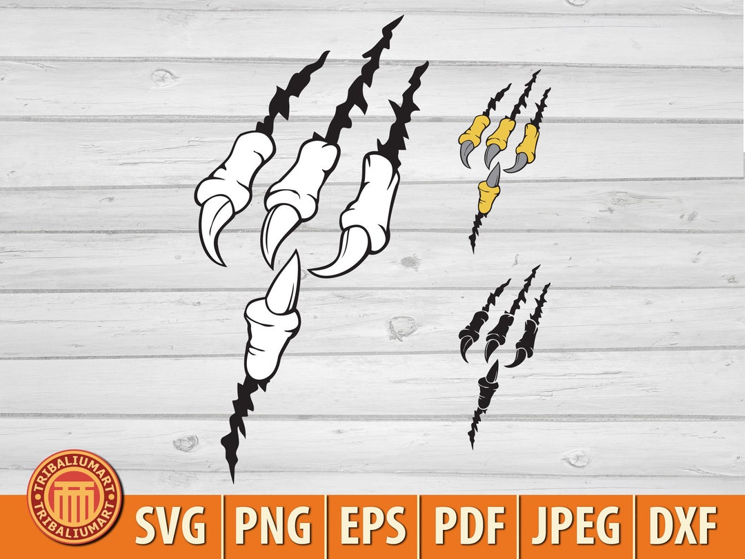 Eagle Claw. Cut Files for Cricut. Clip Art Silhouette (eps, Svg, Pdf ...