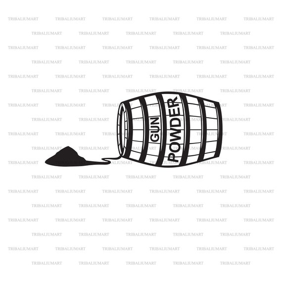 Gunpowder Barrel Drawing